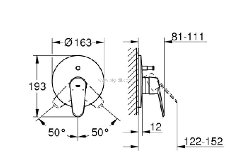 אינטרפוץ גרואה 4 דרך יורוקוסמו כולל גוף פנימי 32879000 | - ביג דיל