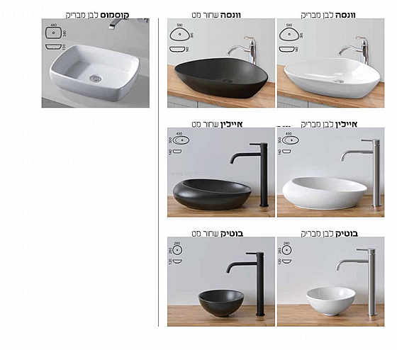 ארון אמבטיה תלוי PANDOR 120-60 | - ביג דיל